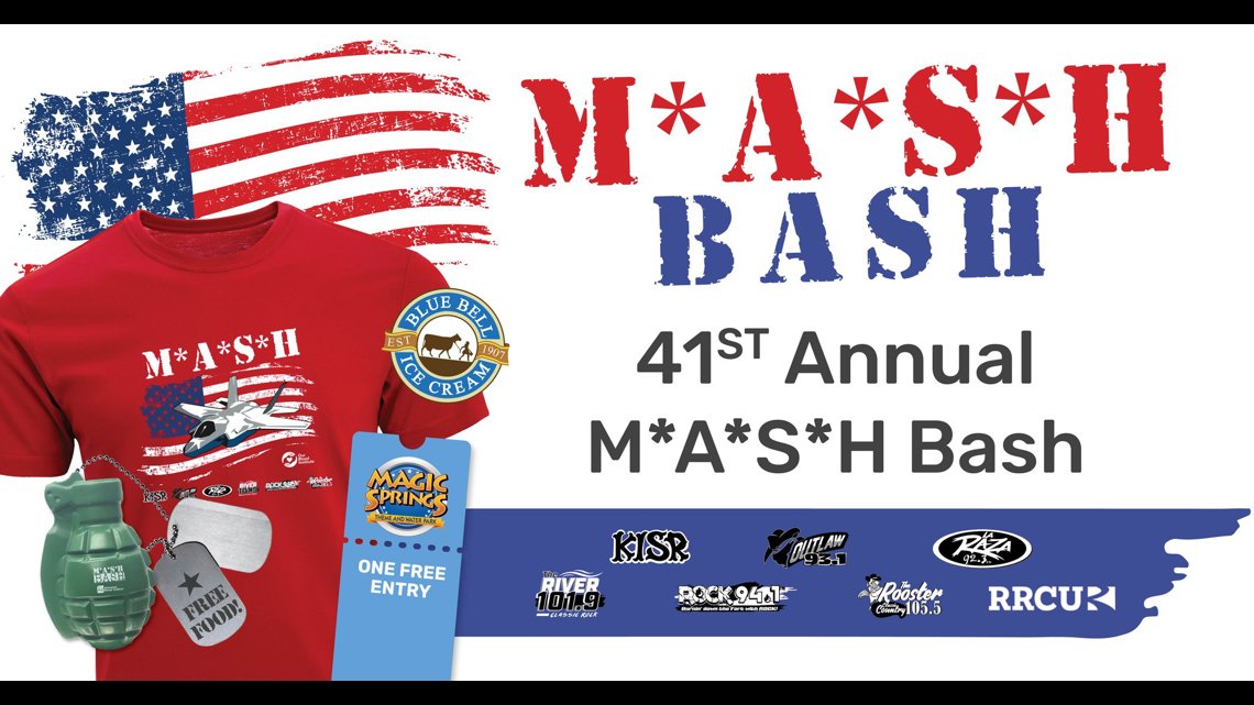 It's time for the annual MASH BASH blood drive at Arkansas Blood ...