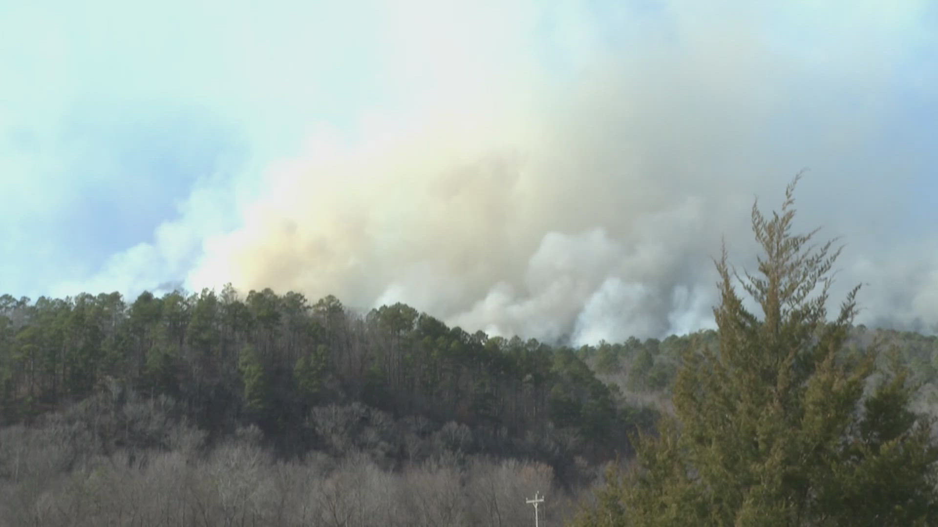 Officials say Johnson County national forest fire was man-made ...