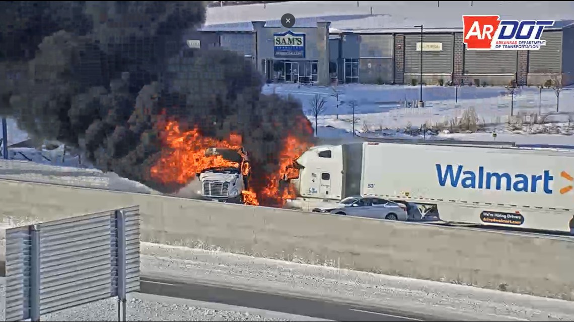 Here's what we know about fiery Walmart truck crash in Springdale ...