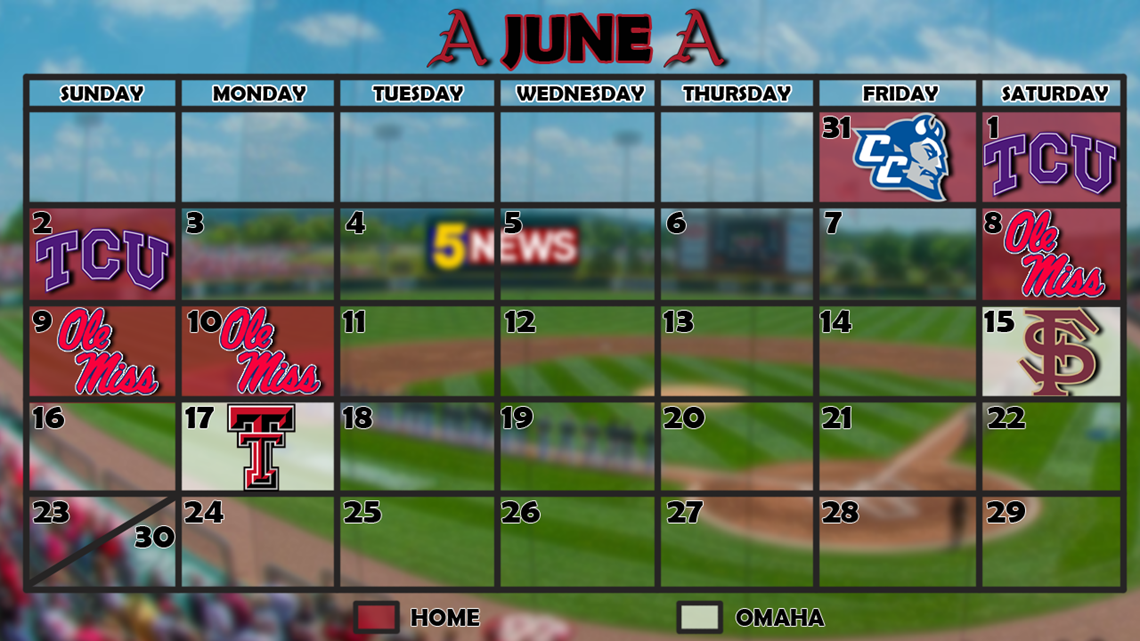 2019 Arkansas Baseball Schedule & Results | 5newsonline.com