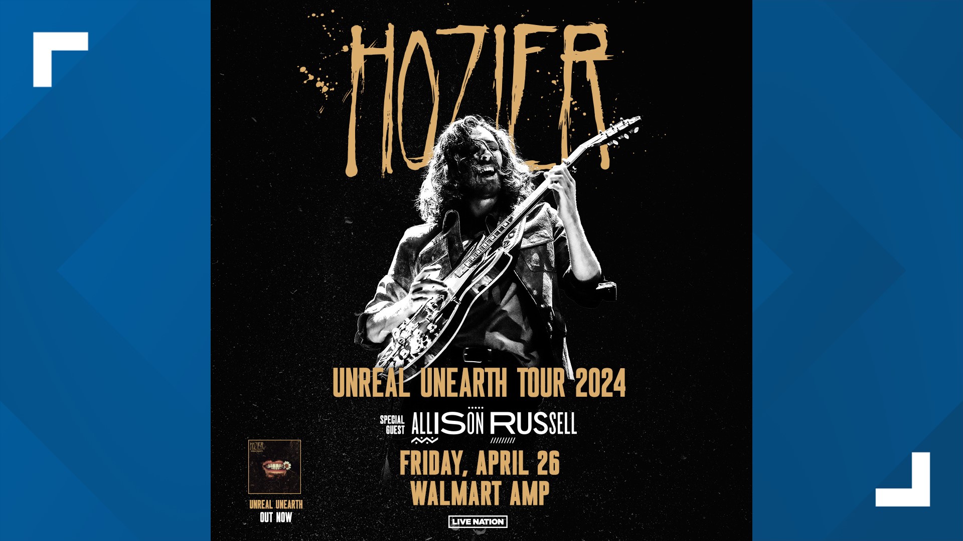 Hozier adds stop in Rogers after extending 'Unreal Unearth Tour ...