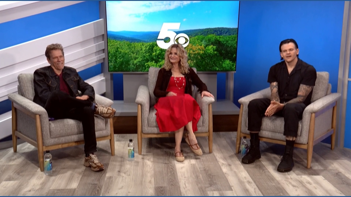 Kevin Bacon, Kyra Sedgwick and Travis Bacon talk new horror-comedy ...