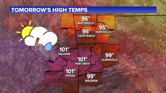Weather | Fort Smith/Fayetteville News | KFSM 5NEWS | 5newsonline.com