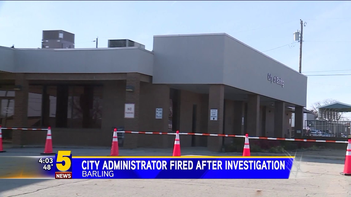 Barling City Administrator Fired After 2 Months Of Suspension ...