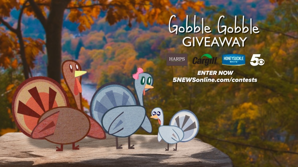 Gobble Gobble Giveaway 2024 | 5newsonline.com