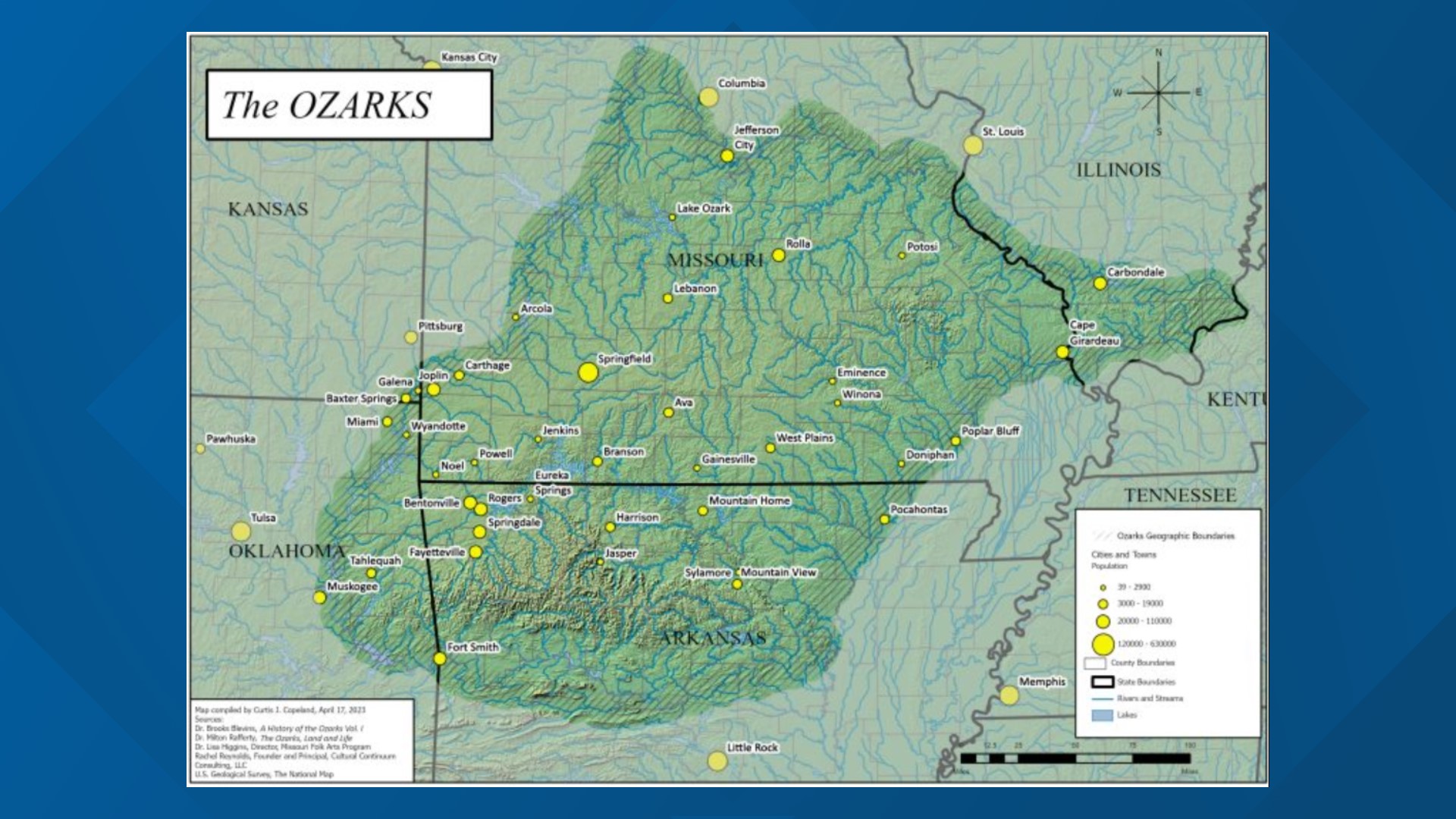 New map of the Ozark goes all the way to Illinois | 5newsonline.com