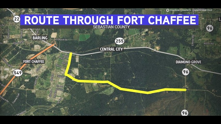 Highway 96 Near Lavaca Back Open; National Guard Opens Fort Chaffee ...
