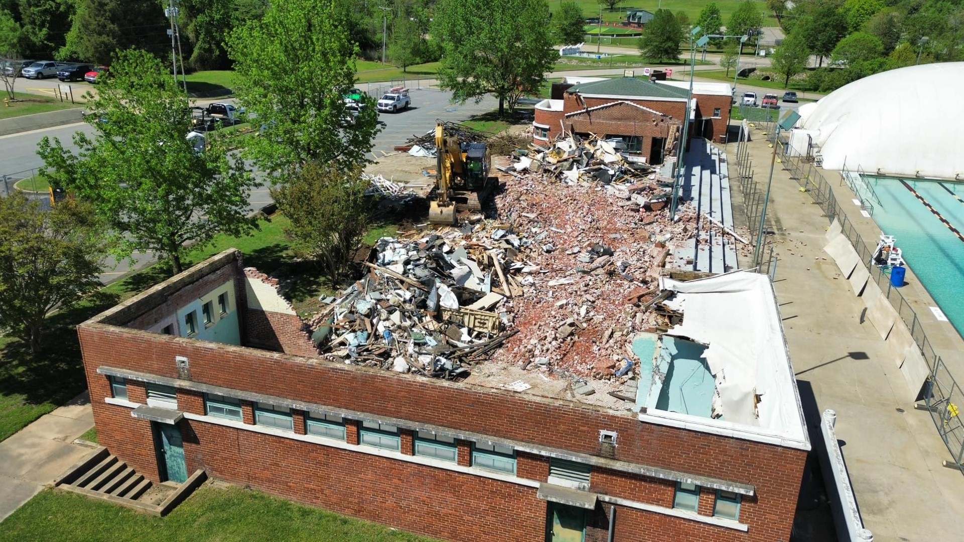 Fort Smith giving away Creekmore Park Pool Bathhouse bricks ...