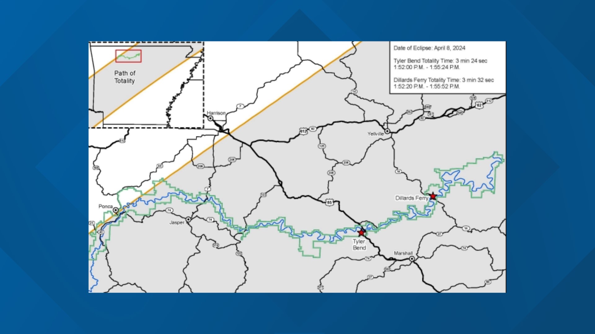 Buffalo National River sites welcome the public for solar eclipse ...