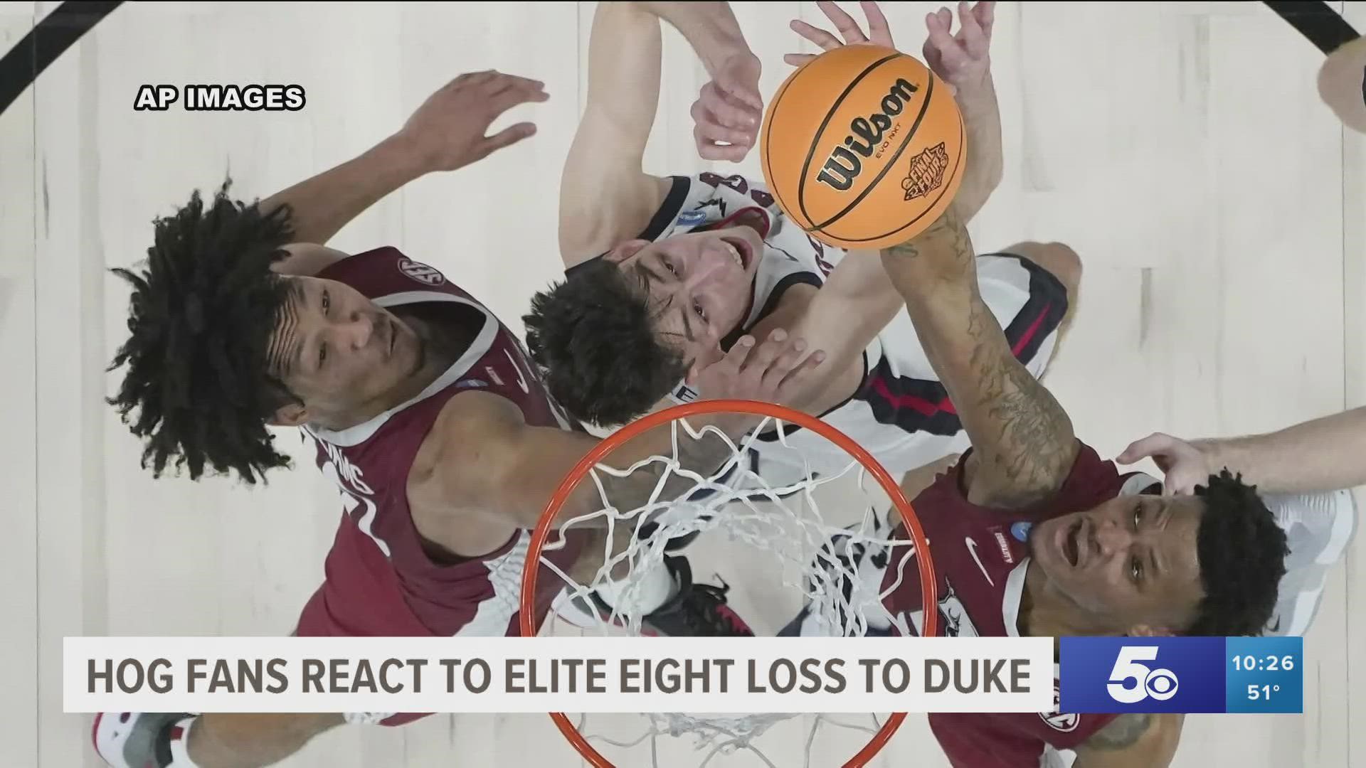 Hog fans react to men’s basketball season | 5newsonline.com