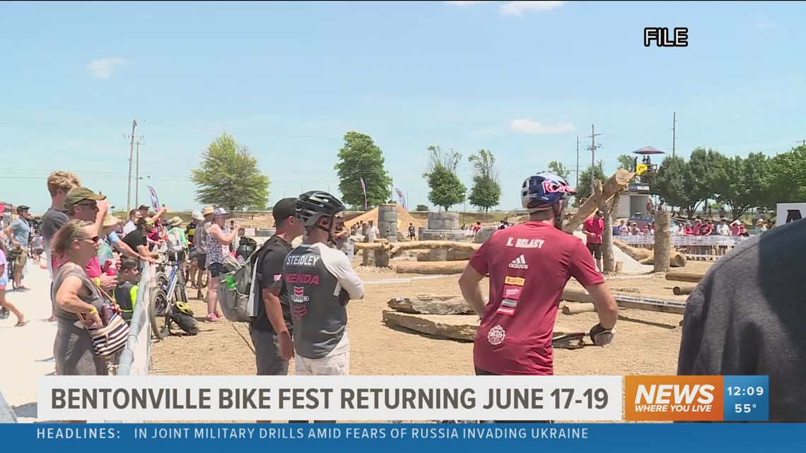 Bentonville Bike Fest announces 2022 festival | 5newsonline.com