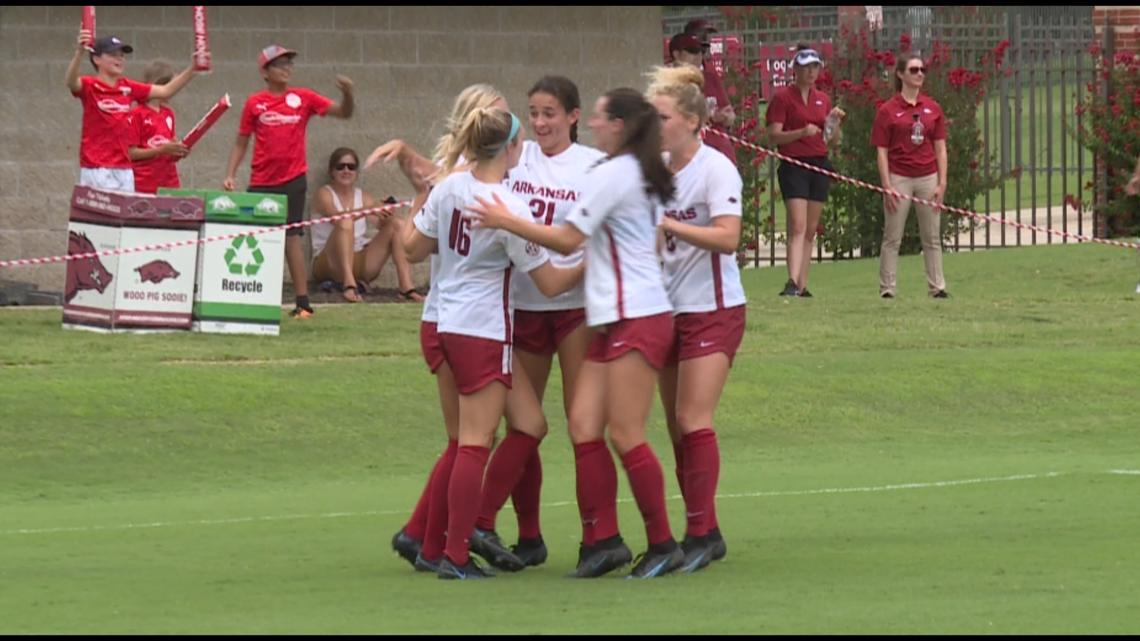 Razorback soccer defeats Arkansas State 4-1 in home opener ...