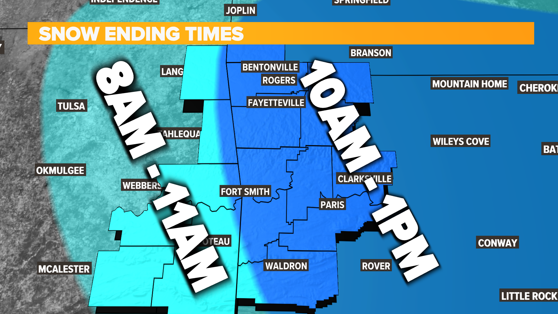Weather Update: When the snow will end | 5newsonline.com