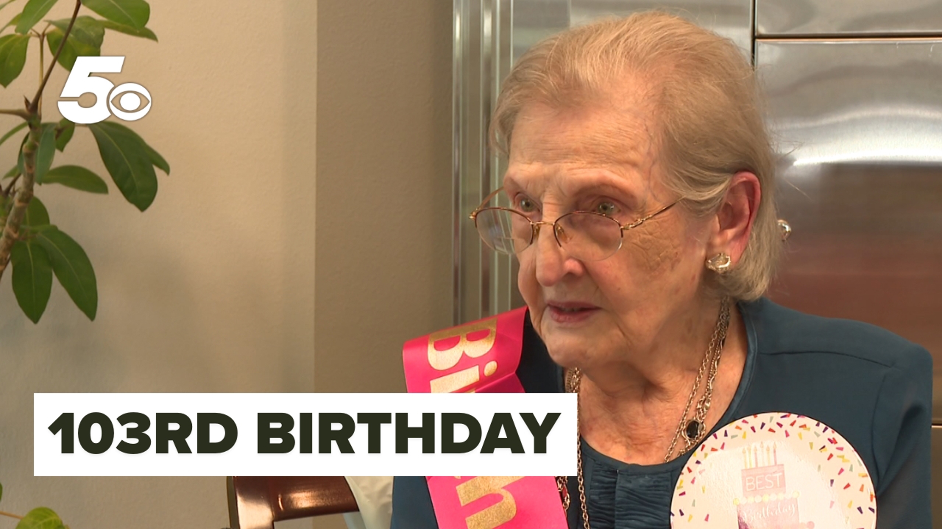 Audrey Rousseau celebrates her 103rd birthday in Centerton ...