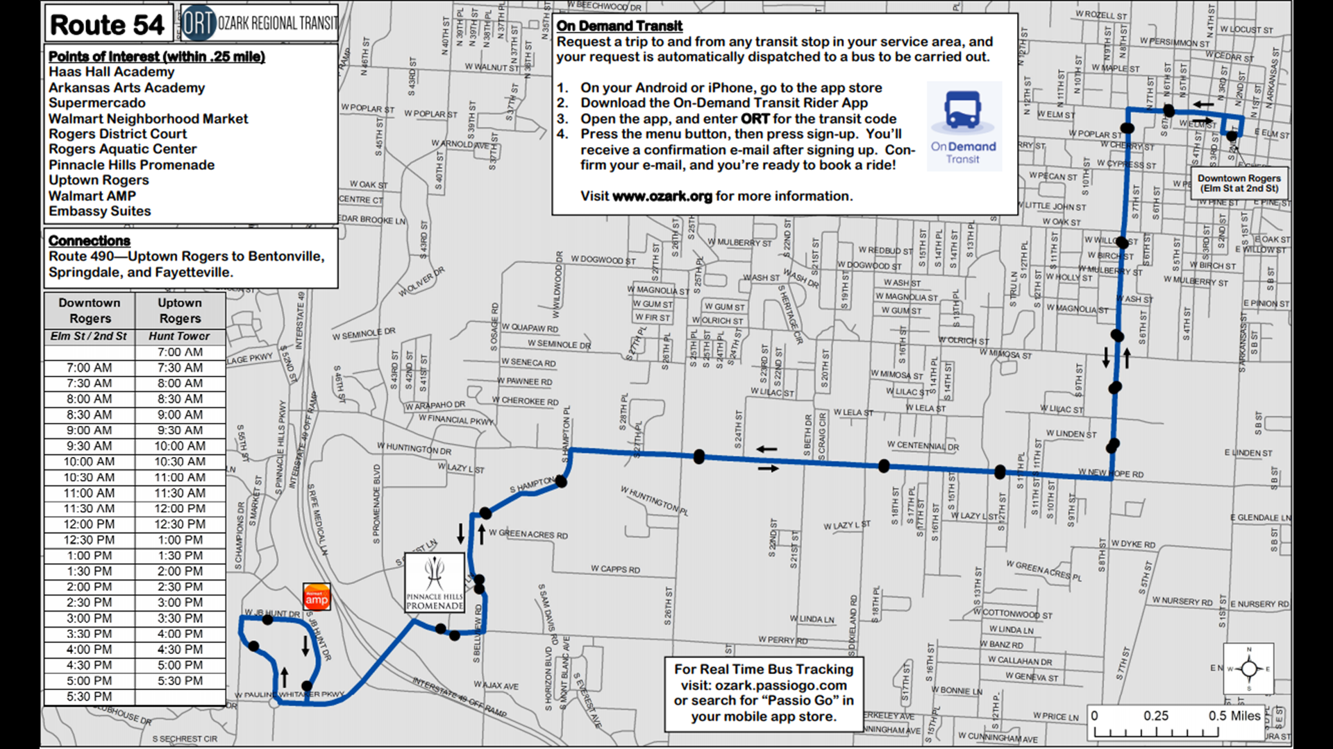 Rogers Teams Up With Ozark Regional Transit To Provide Free Bus Routes ...