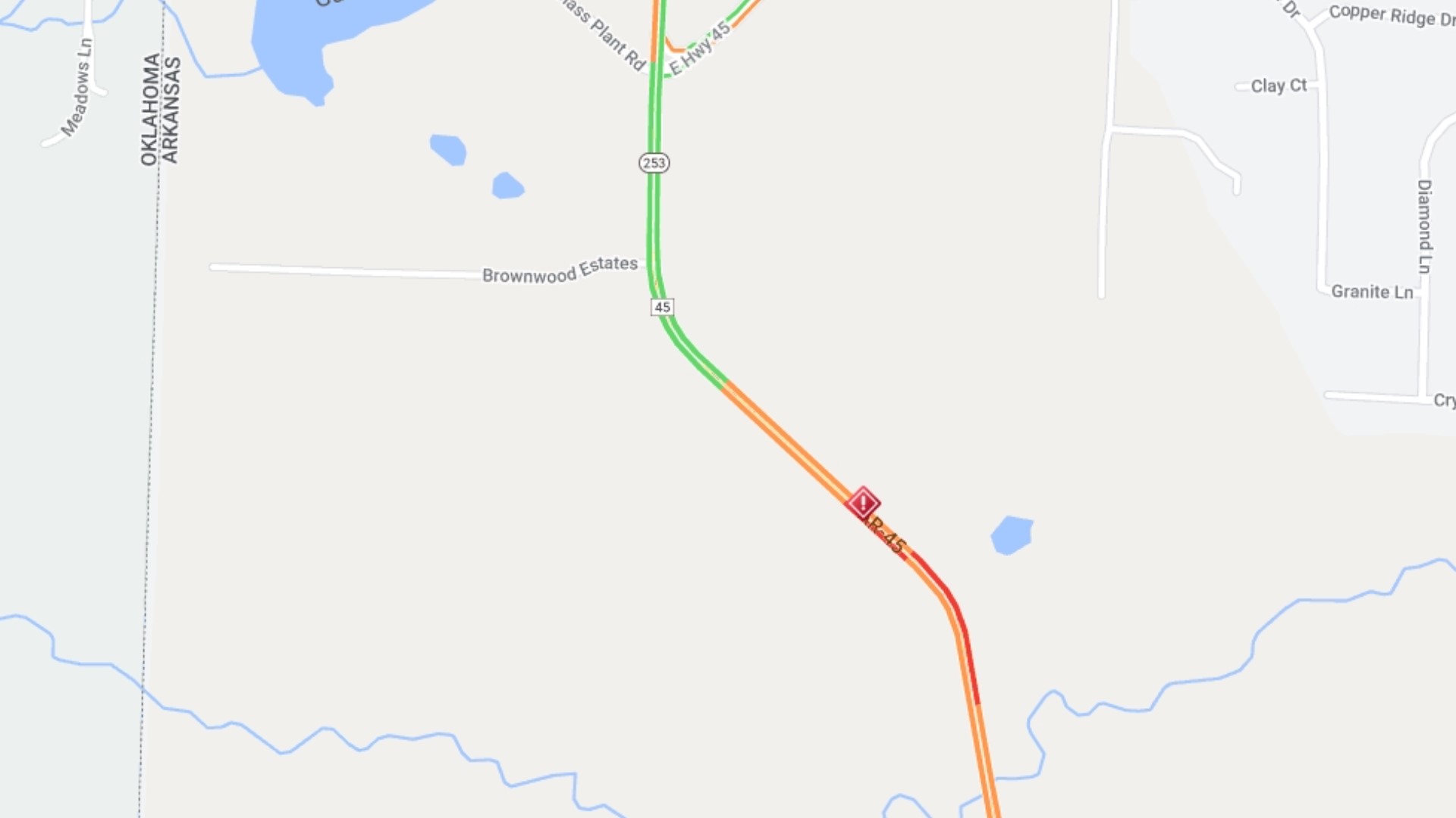 Traffic impacted after rollover on State Hwy 45 in Sebastian Co ...