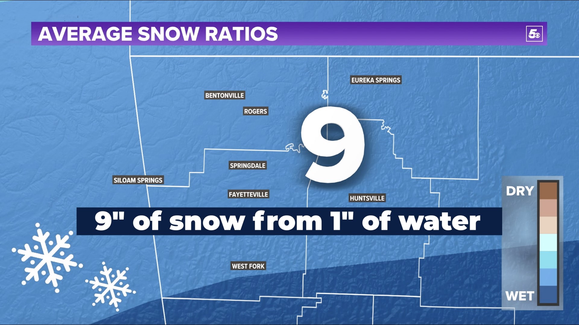 Forecasting wet snow vs dry snow | Arctic Arkansas | 5newsonline.com