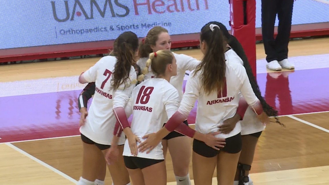 Razorback volleyball team ranked for first time since 2015 ...