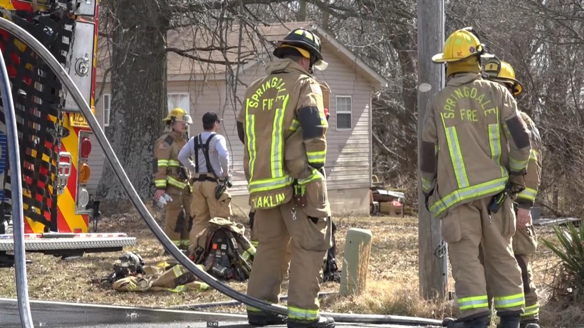 House fire under control, Springdale Fire Department reports ...