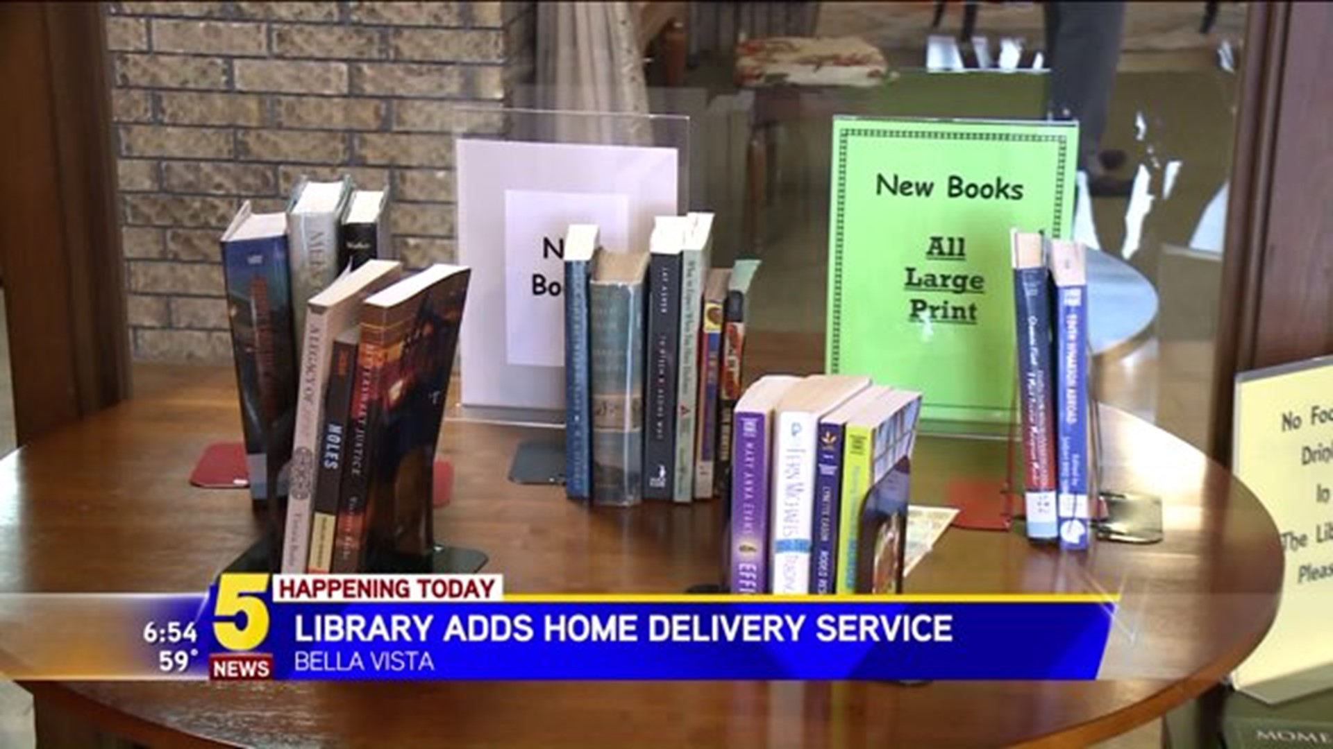 Library Adds Delivery Service For Homebound Patrons | 5newsonline.com