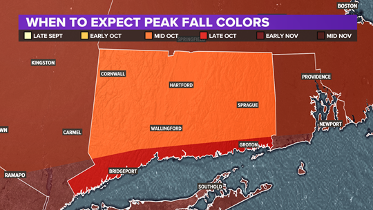 State-By-State | When can you expect the fall foliage to hit peak ...