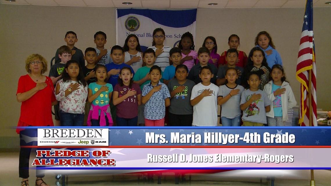 Mrs. Maria Hillyer – 4th Grade Russell D. Jones Elementary, Rogers ...