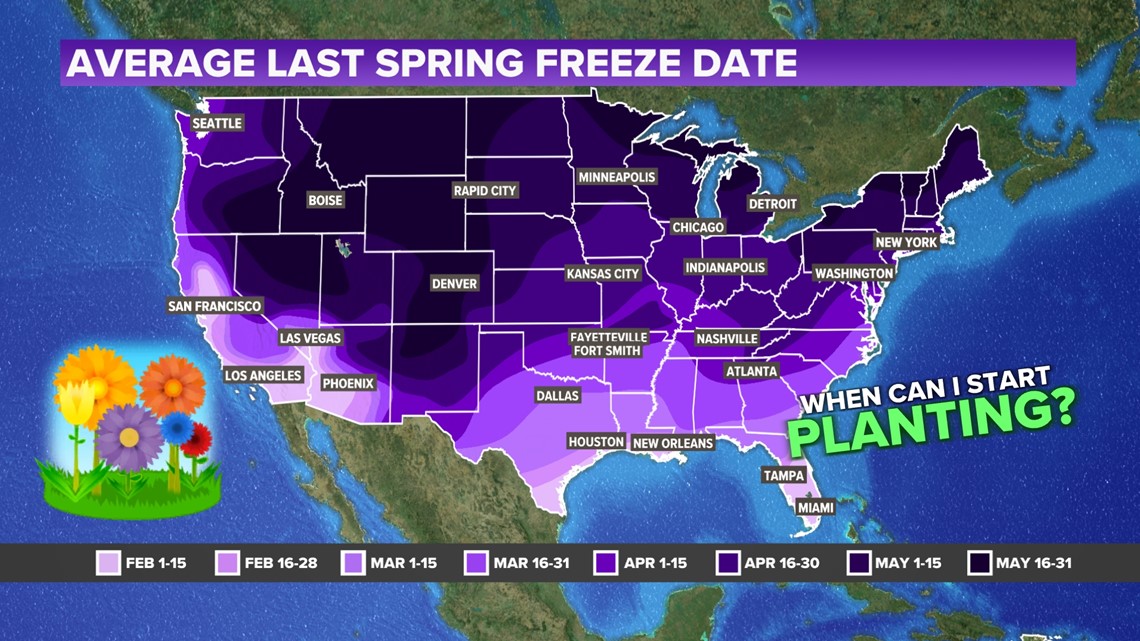 When can I starting planting this spring? | 5newsonline.com