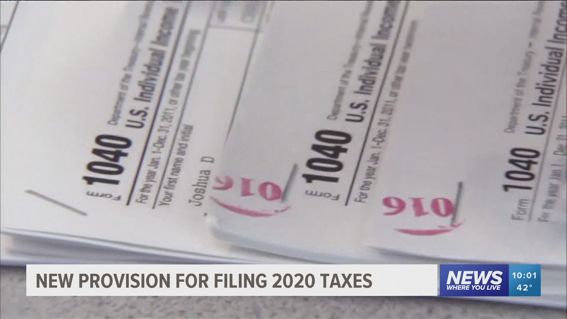 IRS announces changes for 2020 tax filings. | 5newsonline.com