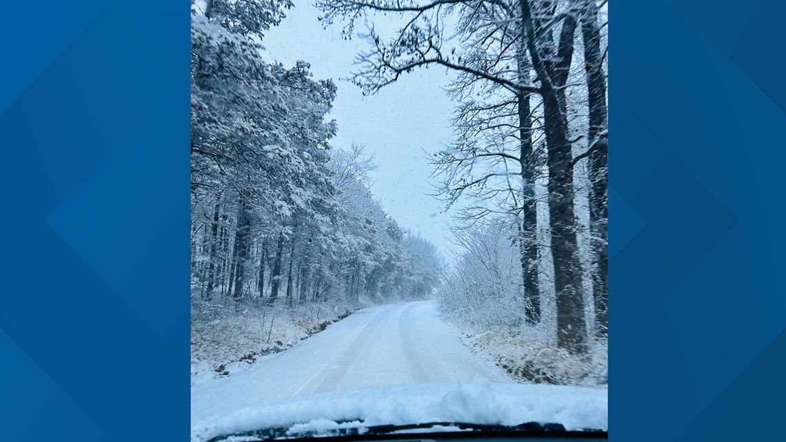 First snowfall of 2024 in 5COUNTRY | 5newsonline.com