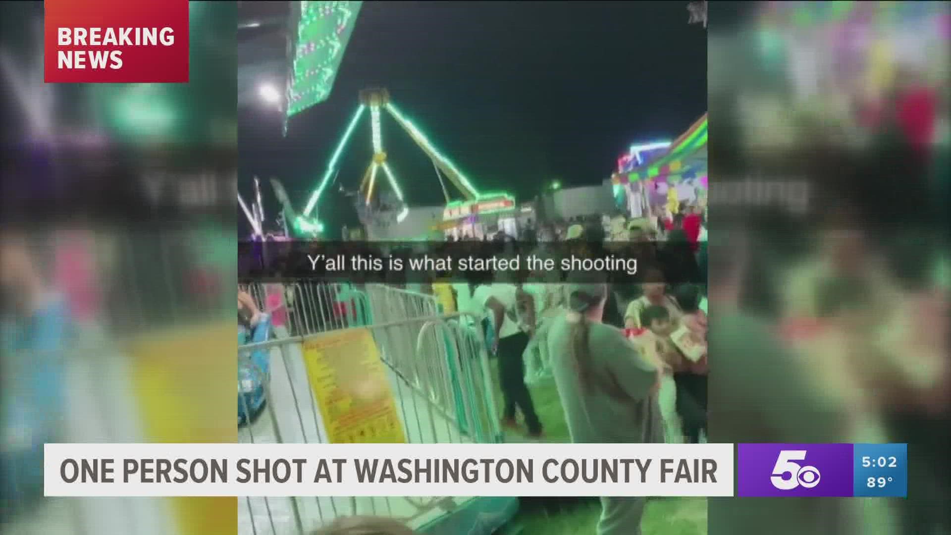 Boy injured after shooting at Washington County Fair, suspect not ...