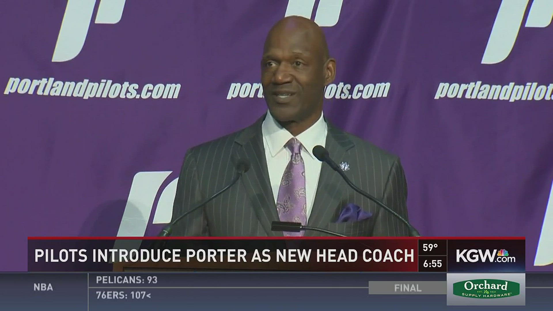 Terry Porter introduced as University of Portland men's basketball ...