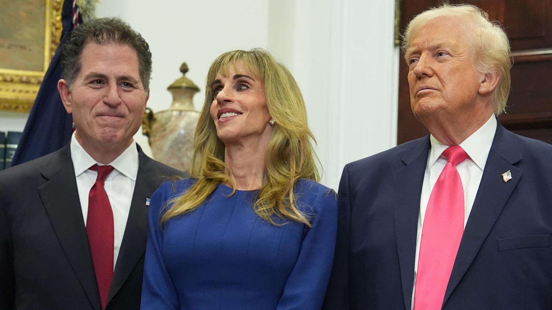 Trump says Michael and Susan Dell to donate $6.25 billion towards ...