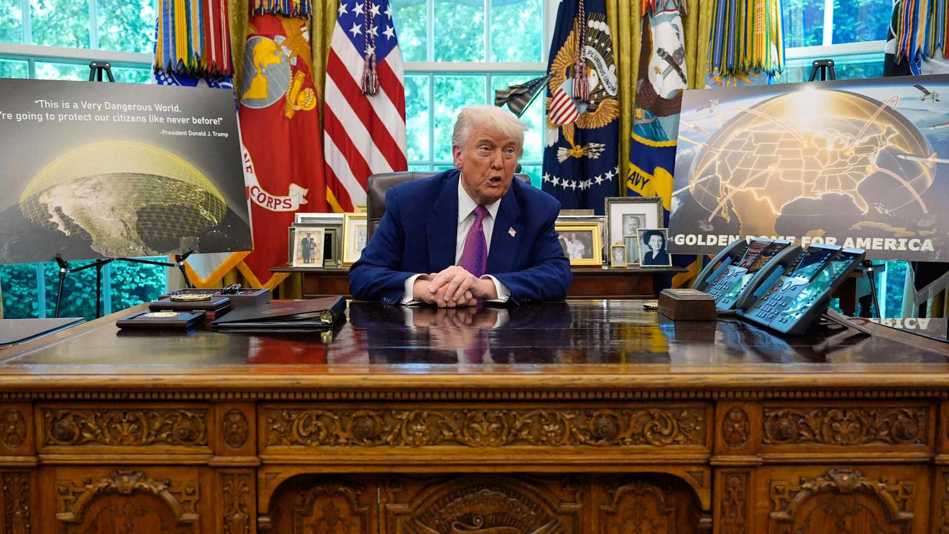 Trump announces ‘Golden Dome’ missile defense program | wnep.com