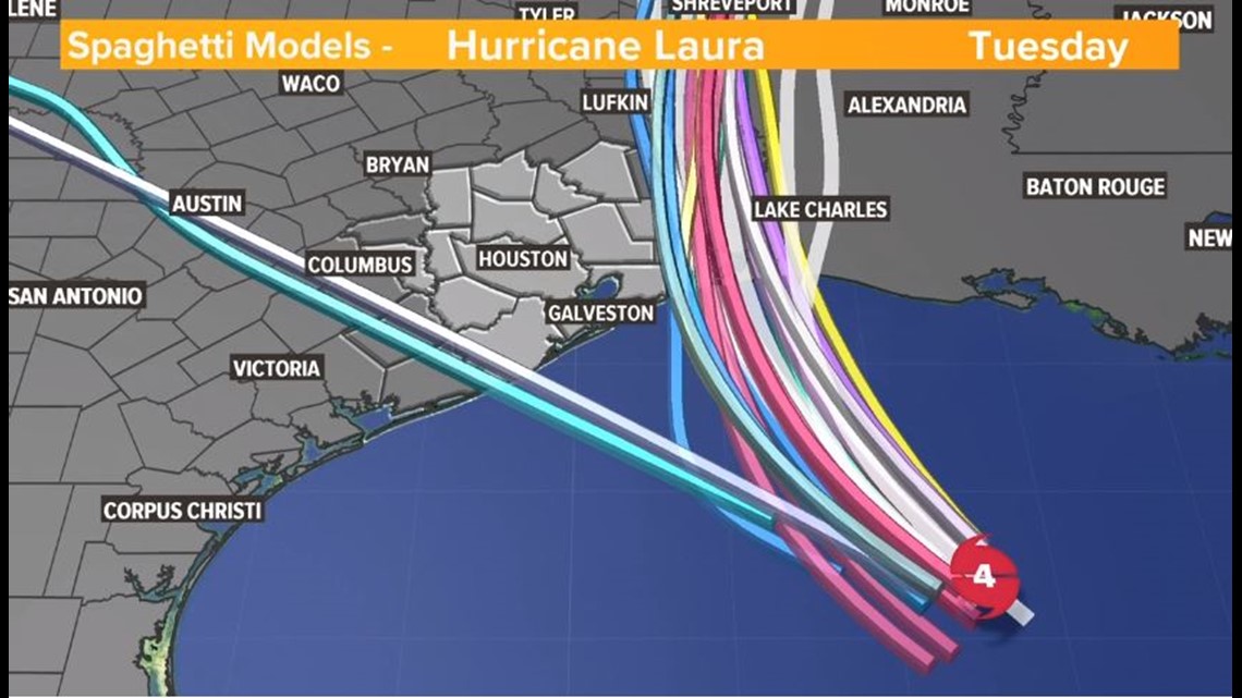 Hurricane Laura path update: Watch live streaming video coverage ...