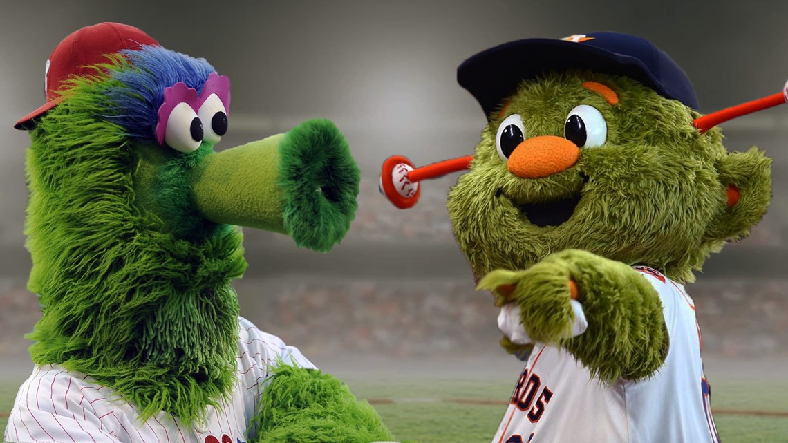 Astros, Phillies World Series battle of the mascots | The Why | wthr.com