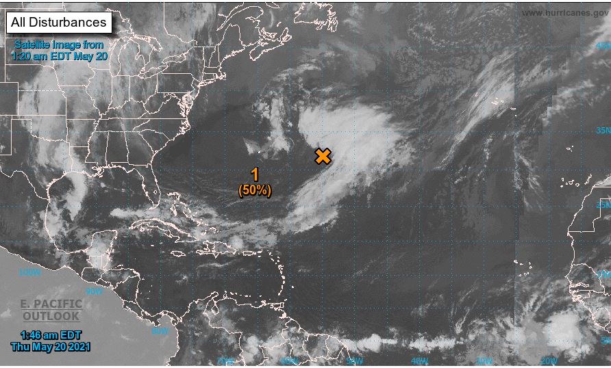 Hurricane season 2021: Tracking the first disturbance in Atlantic ...