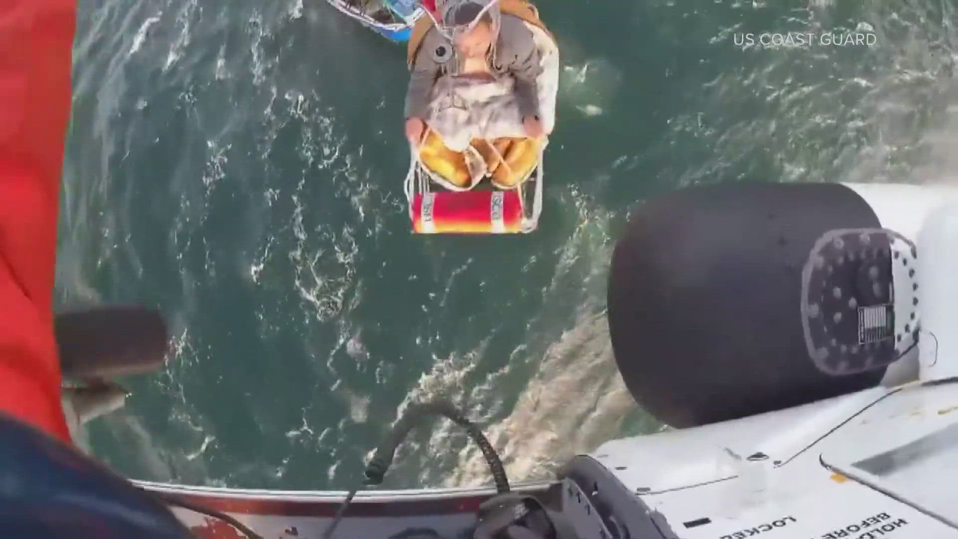 Life on the line: Crab boat crew rescues 4 fishermen from frigid ...