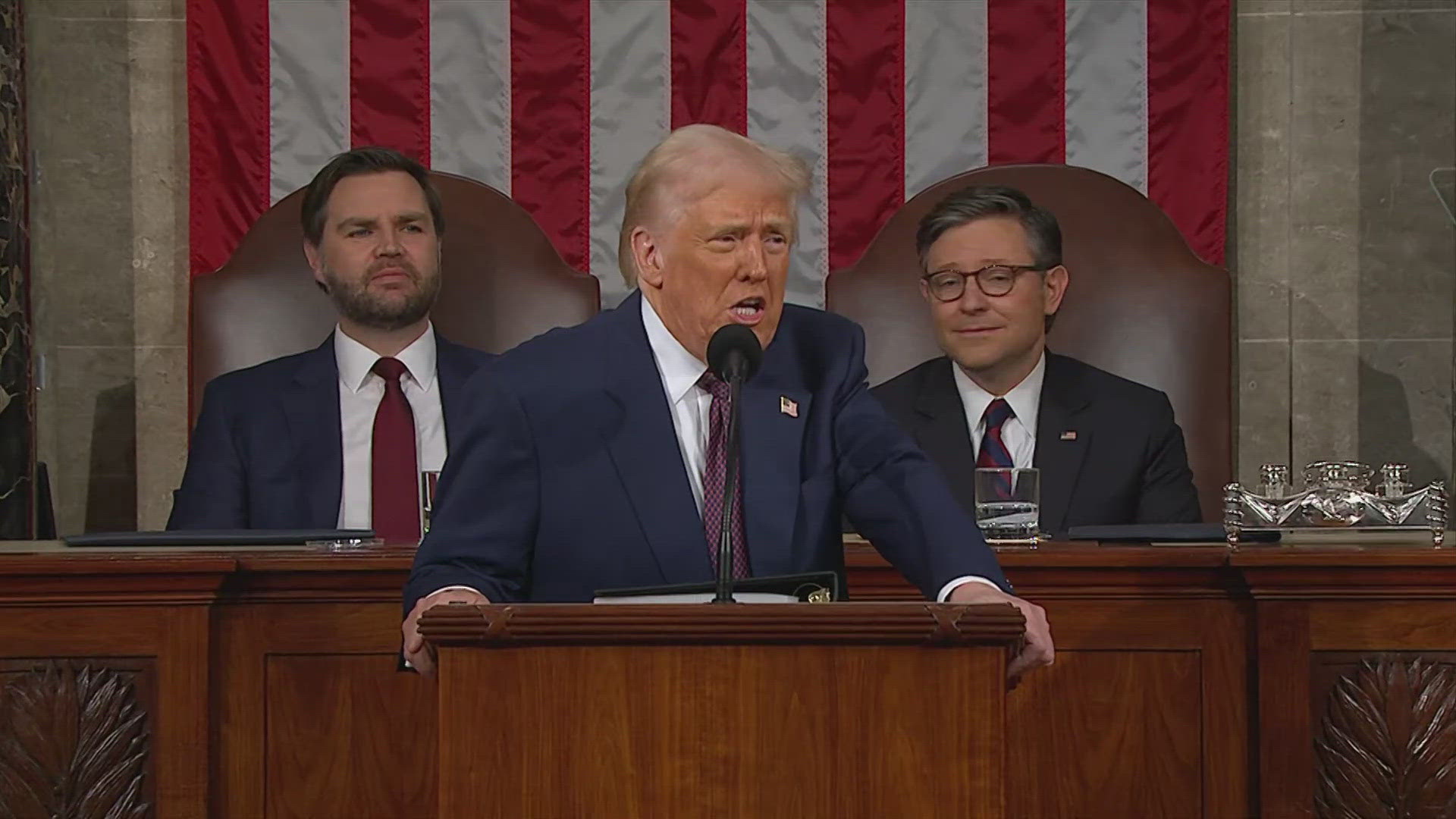 Full speech: Trump delivers speech to Congress, Democrats respond ...