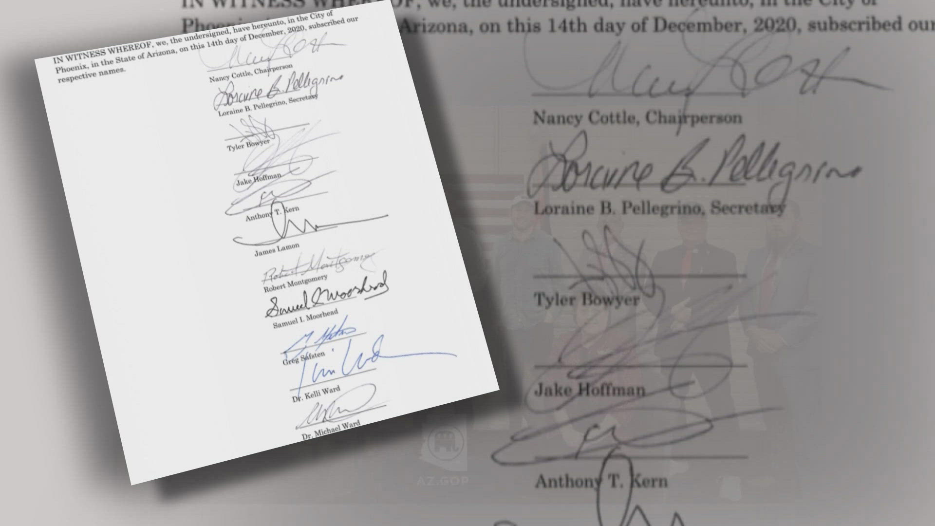 Grand jury indicts Arizona Republicans for fraud in 2020 'fake elector ...