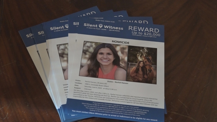 Reward in Rachel Hansen murder case increases to $20,000 - World Online