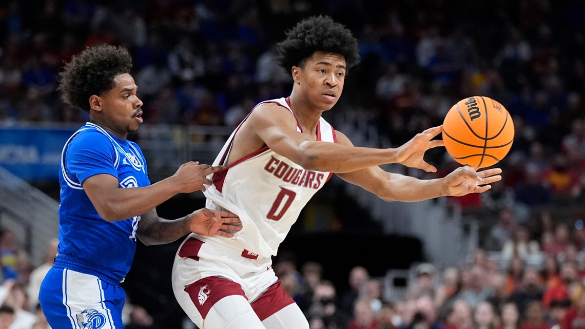 Washington State beats Drake 66-61 in March Madness | wqad.com