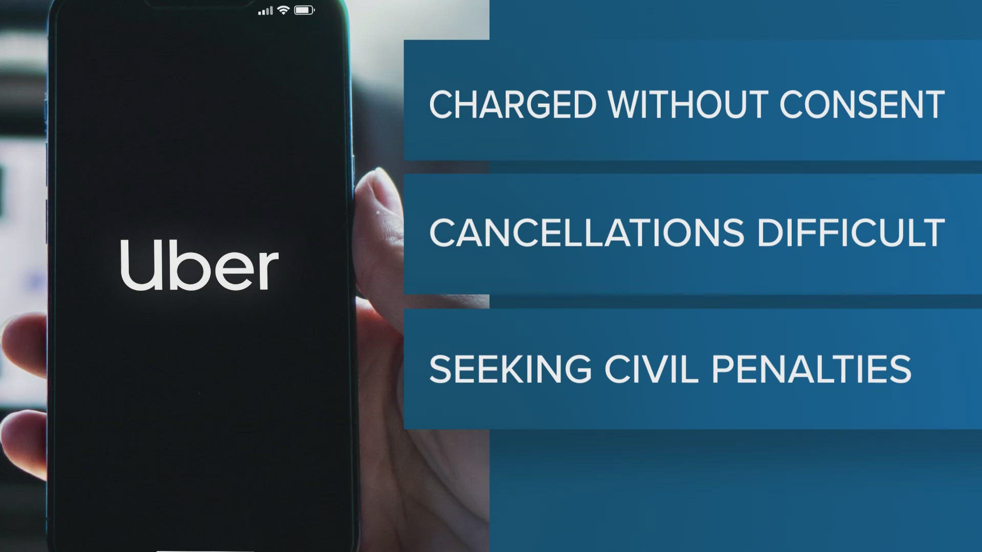 Feds and 21 states sue Uber for deceptive billing | wqad.com
