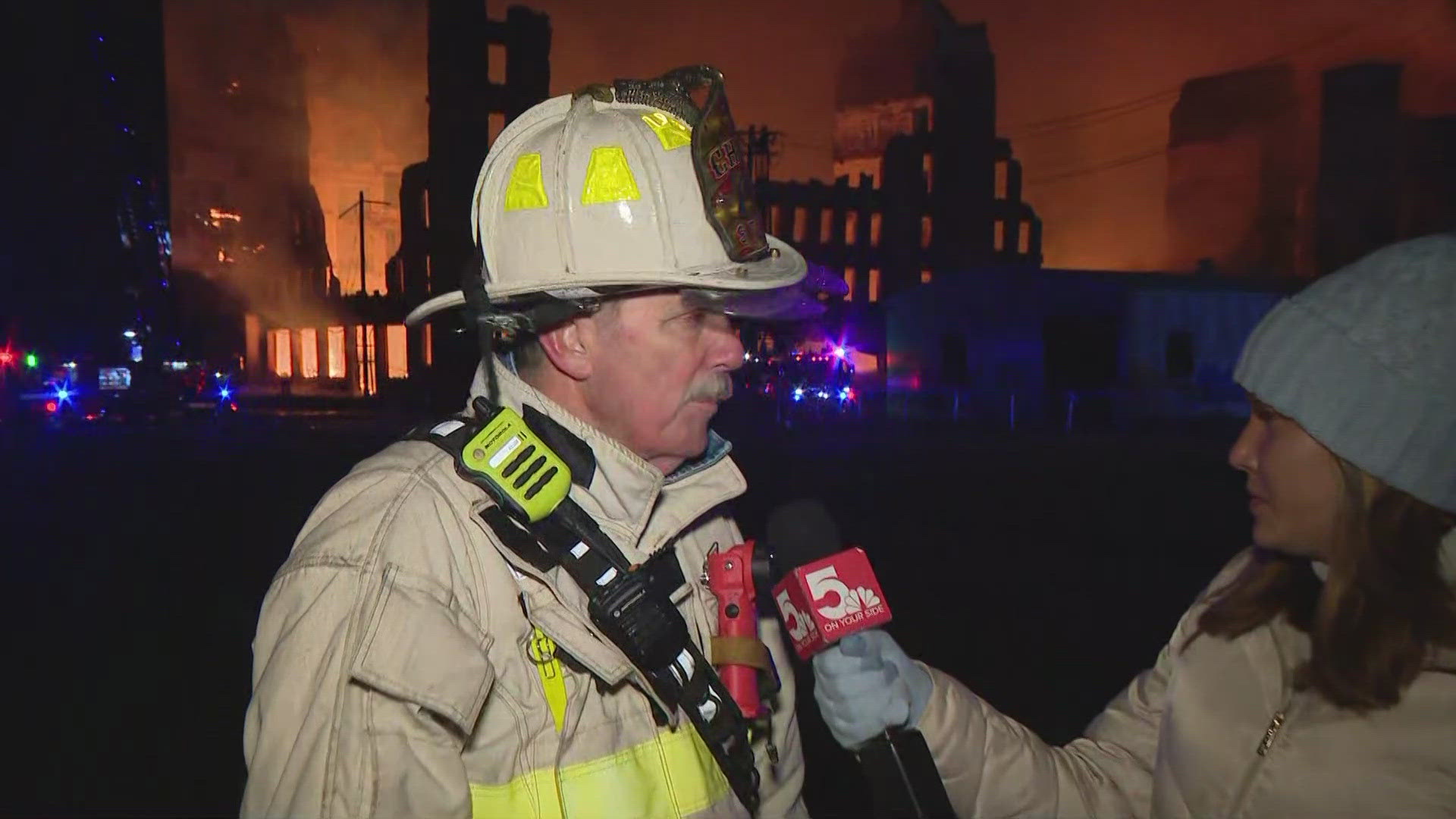 Over 200 firefighters battle 'major' high-rise warehouse fire in ...