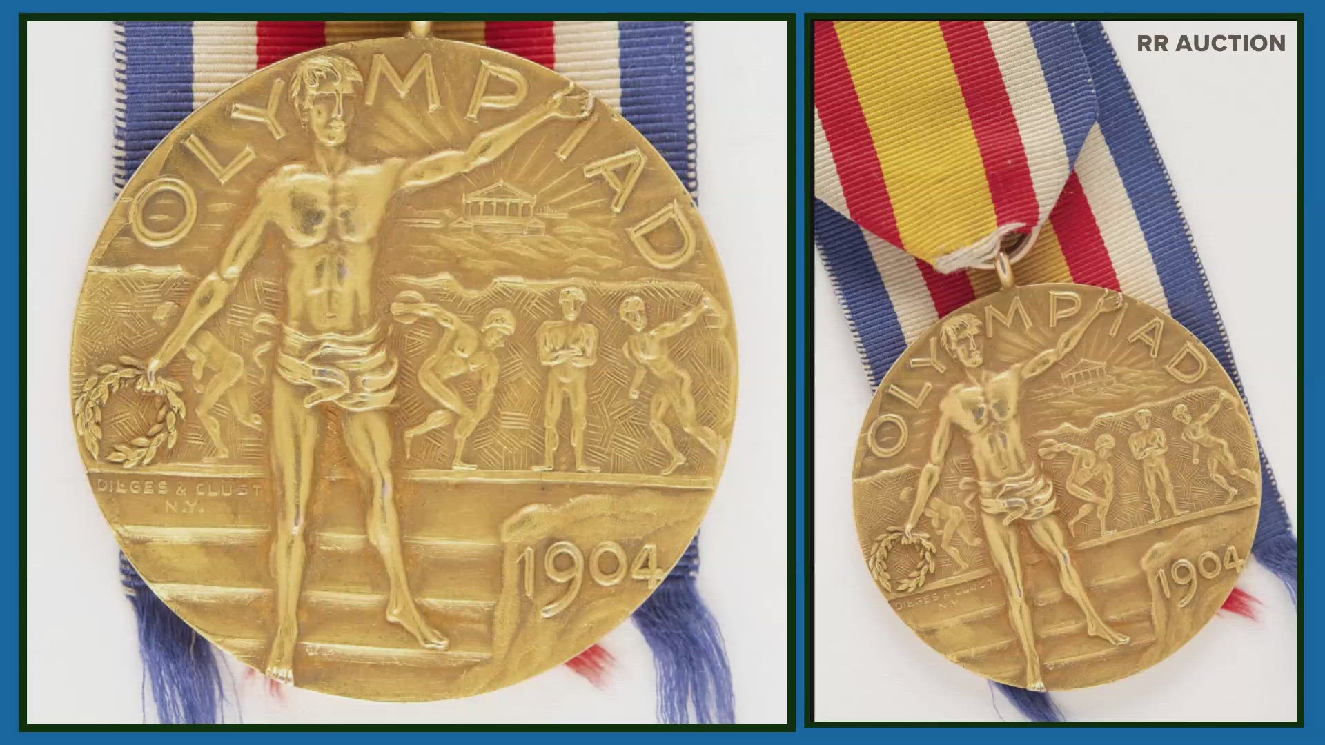 Rare gold medal from the 1904 St. Louis Olympics sold at auction | 10tv.com