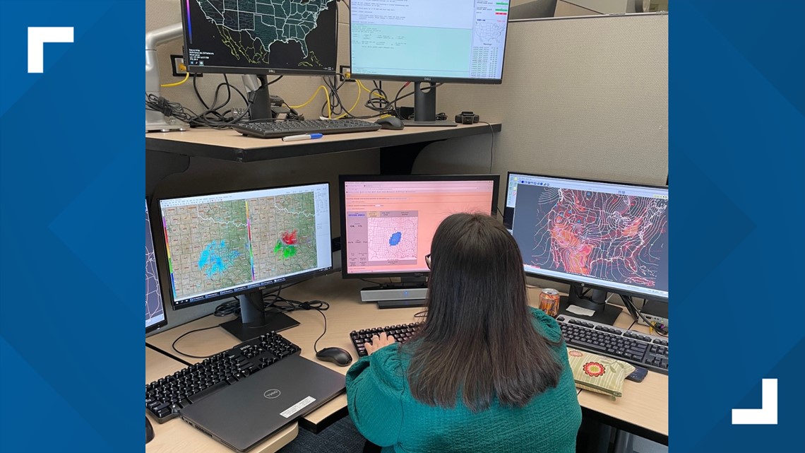 1st woman to issue watch for the National Storm Prediction Center ...