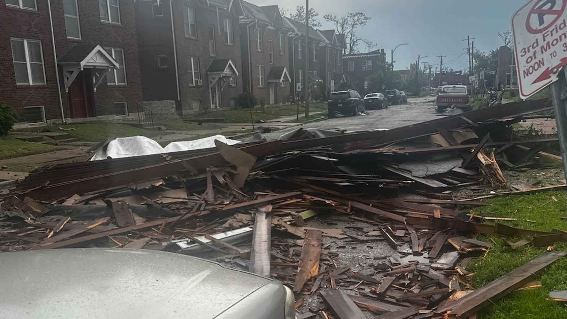 St. Louis hit by severe storms: Photos of aftermath | 5newsonline.com