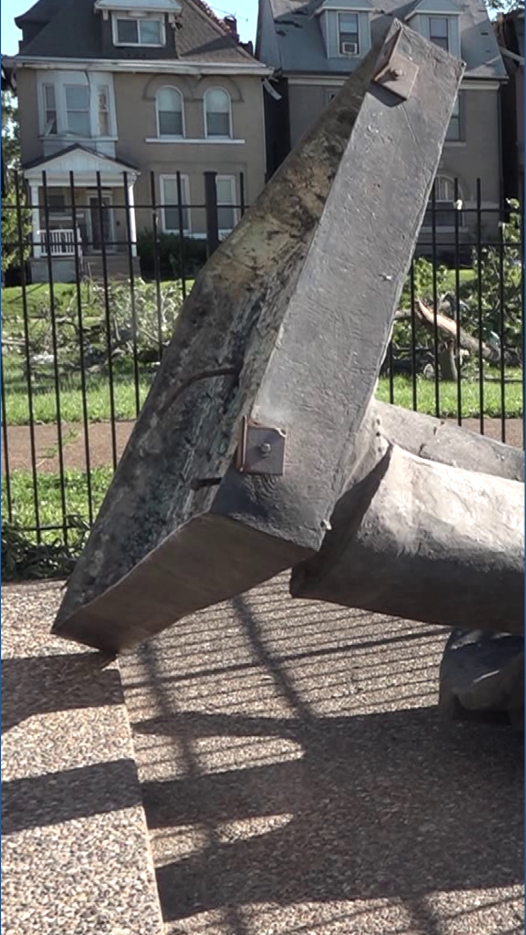 MLK statue knocked down after tornado hits St. Louis neighborhood ...