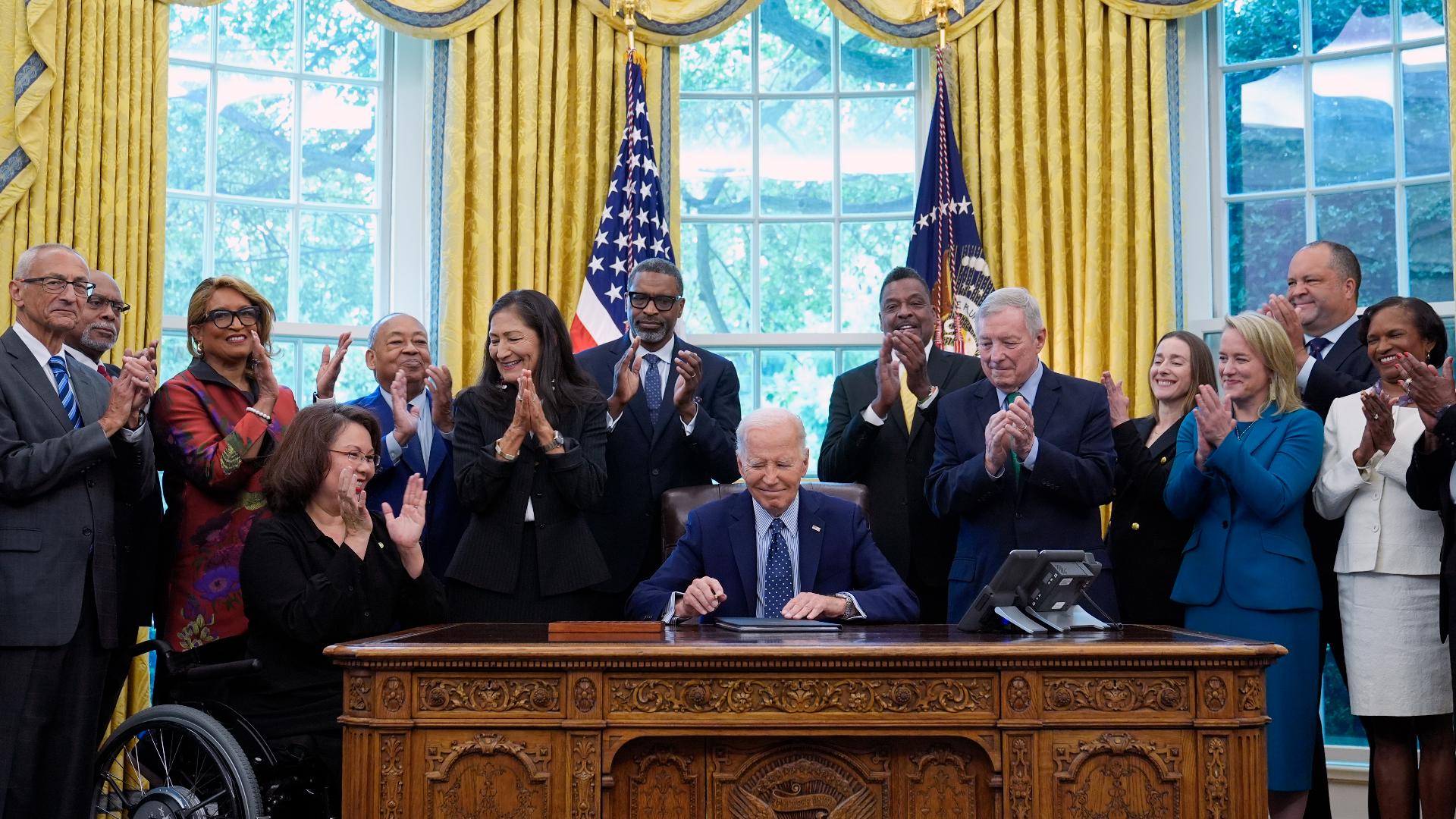 Biden establishes 1908 Springfield race riot monument | wqad.com