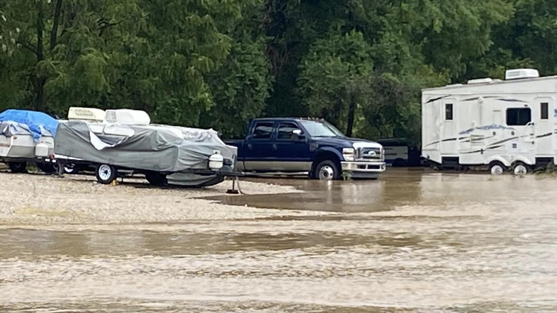 Couple rescued after Jefferson County RV park flooded | wqad.com