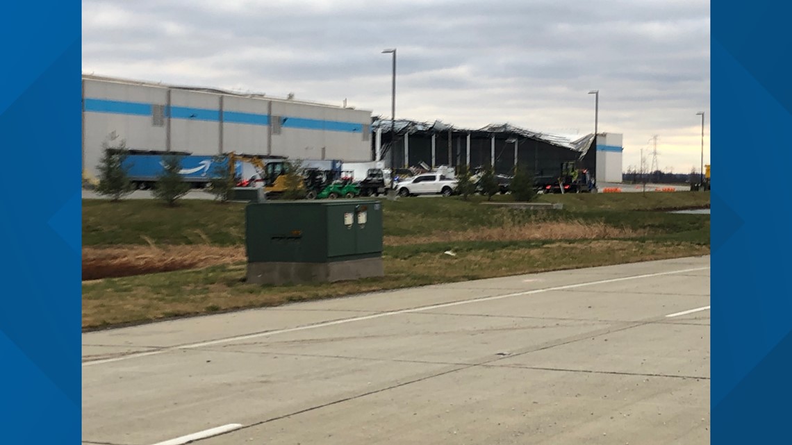 Search continues inside collapsed Amazon warehouse | wqad.com